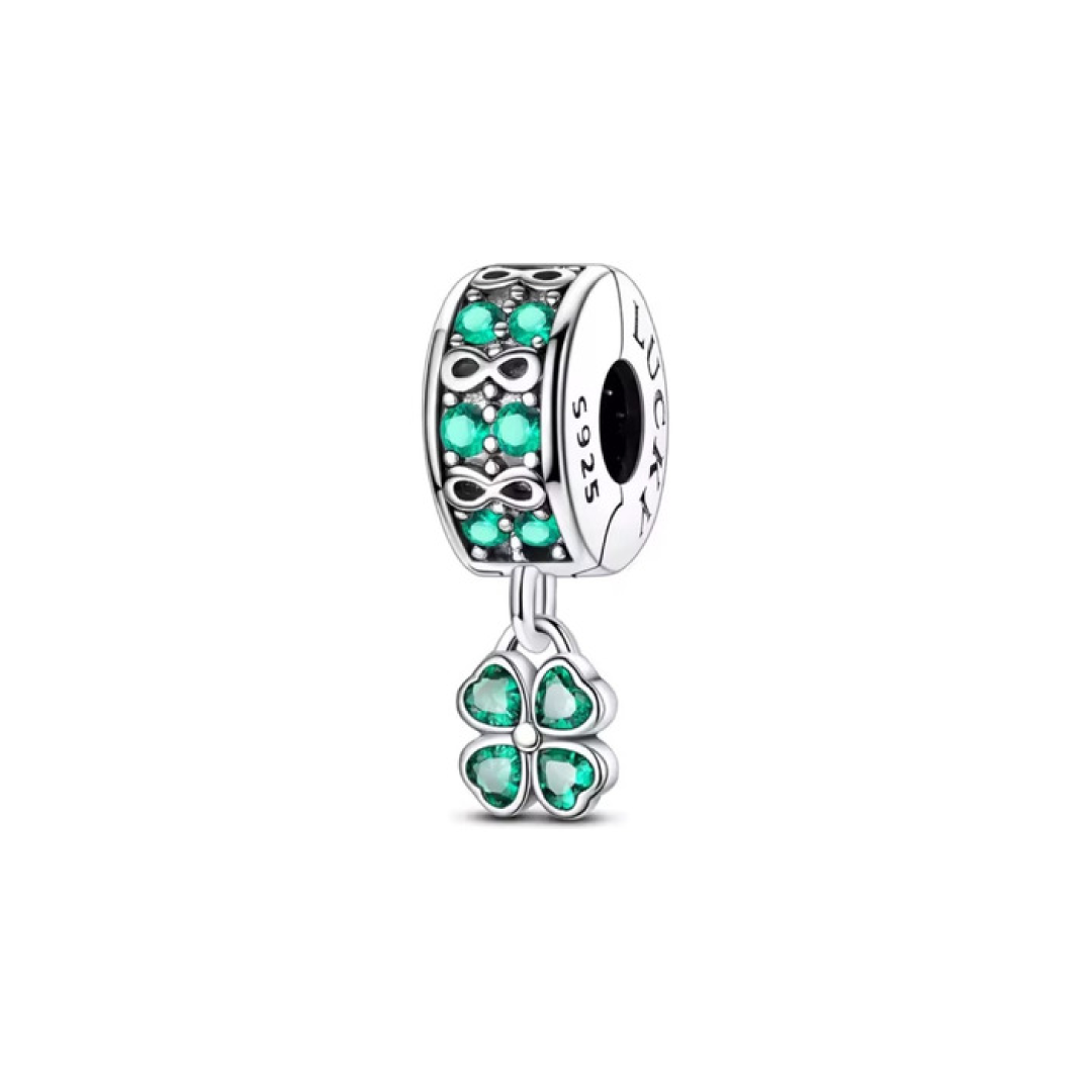 Clip Trebol Colgante – Charms Lab